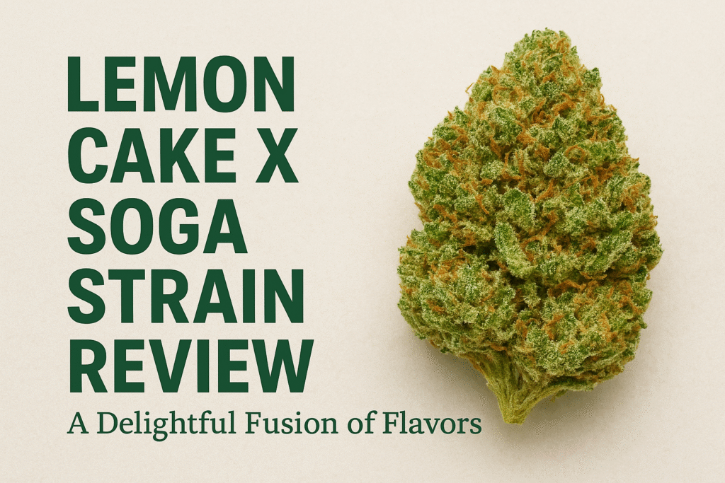 Lemon Cake x SOGA Strain Review: A Delightful Fusion of Flavors ...